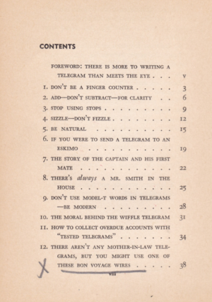 Tested Telegrams and How to Write Them (Digital Copy) – Elmer Wheeler
