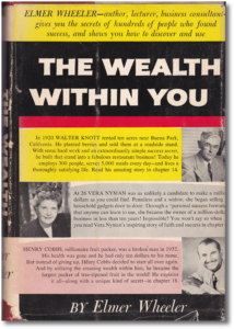 The Wealth Within You (Digital Copy) – Elmer Wheeler